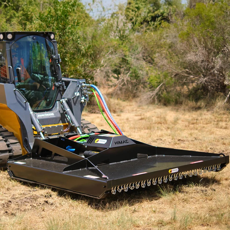 Extreme Heavy Duty Skid Steer Slasher Attachment 1800mm| Himac ...